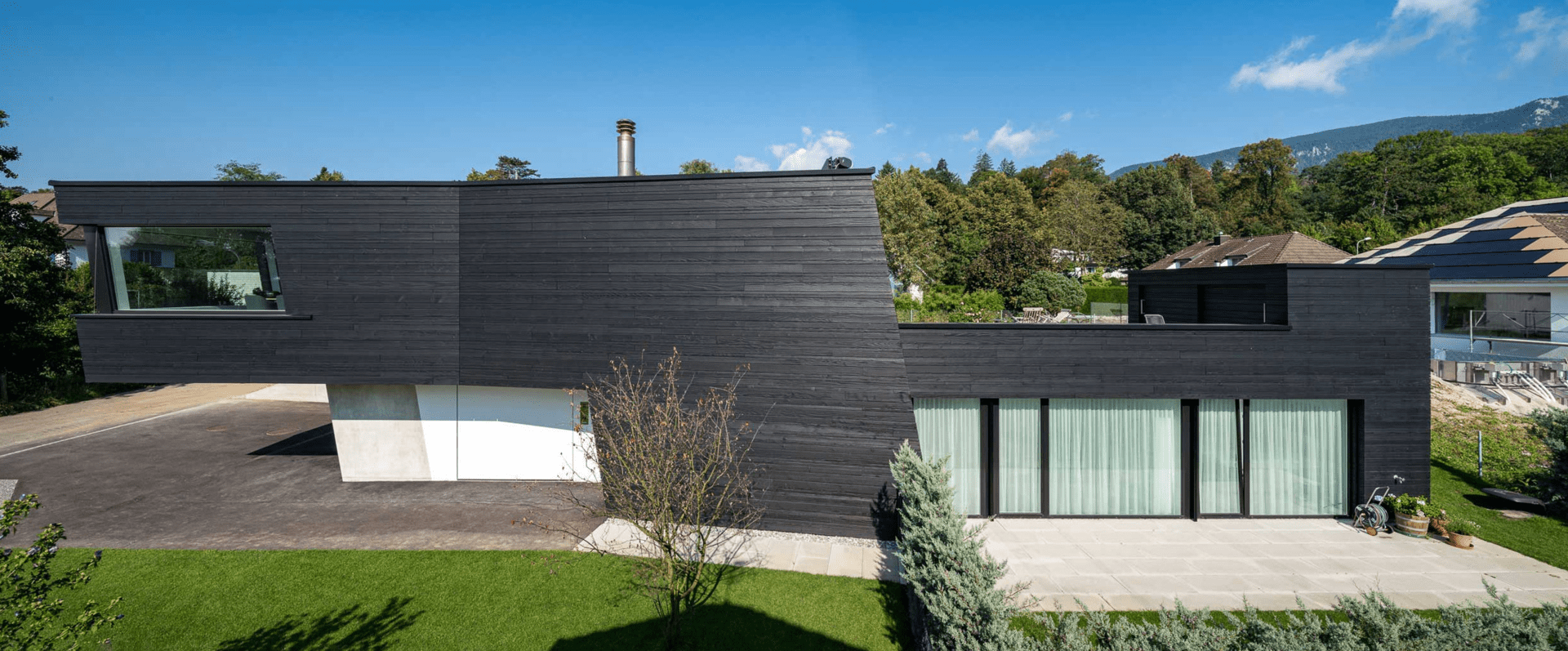 Modernes Einfamilienhaus - Holzagentur Schweiz