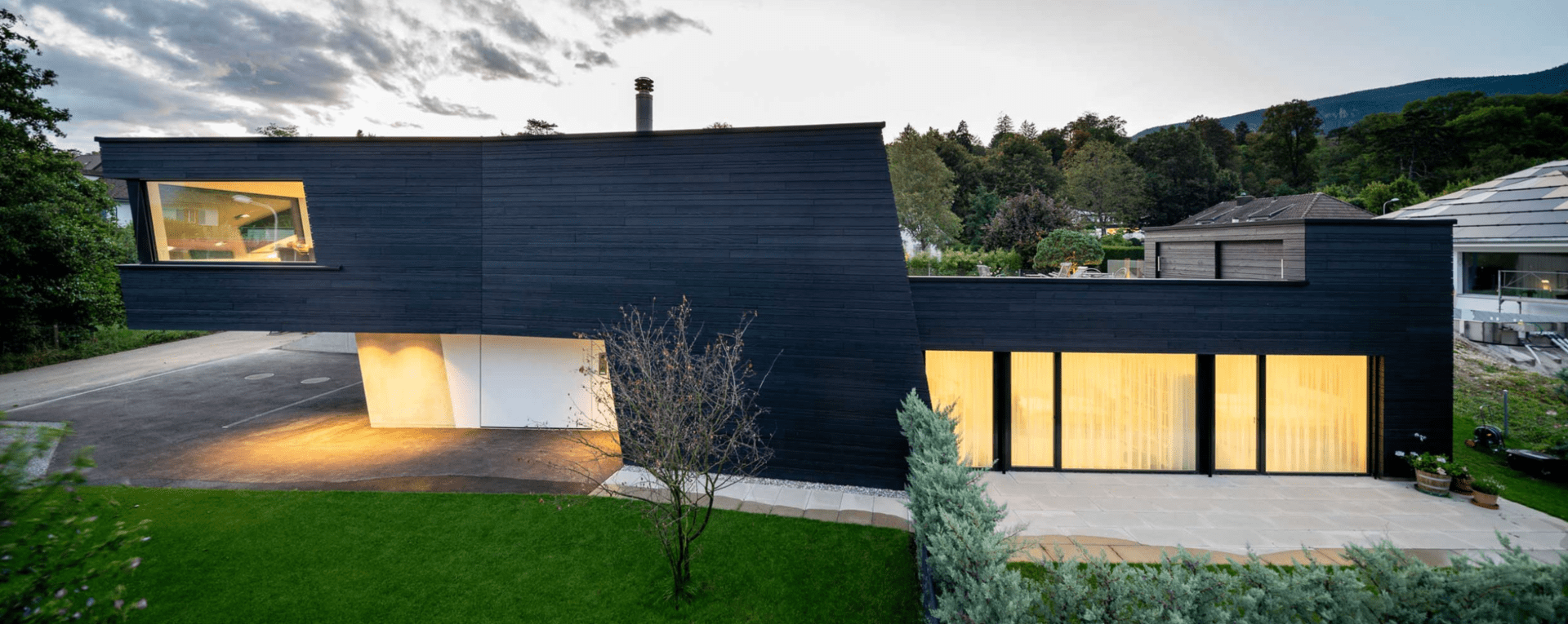 Modernes Einfamilienhaus - Holzagentur Schweiz